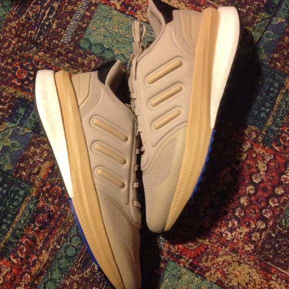 adidas | Shoes | Adidas Mens Xplrphase Beige Tan White Sneakers 15 New ...